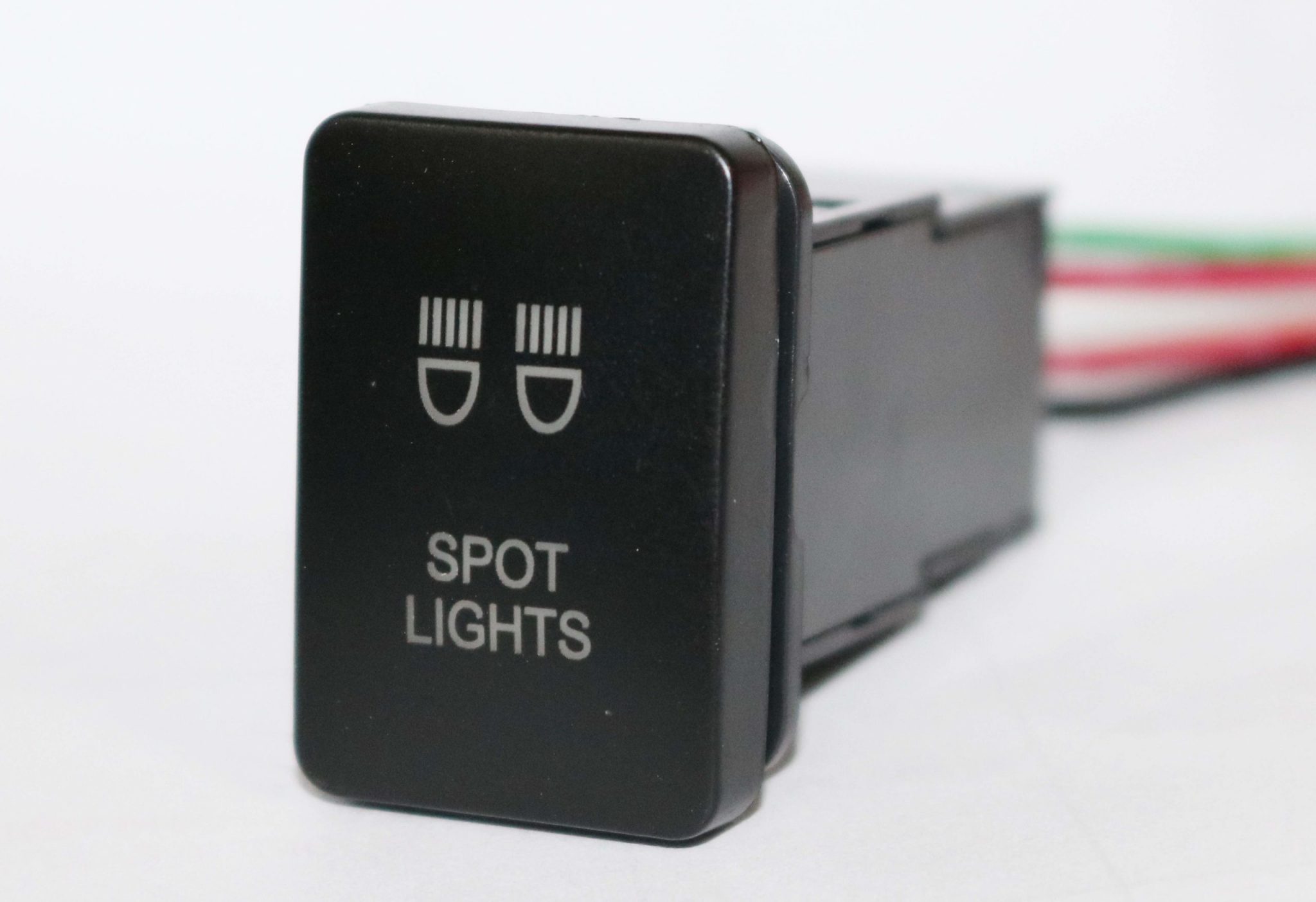 Toyota Dash push button spot light switches (Revo) - The Accessory Shop