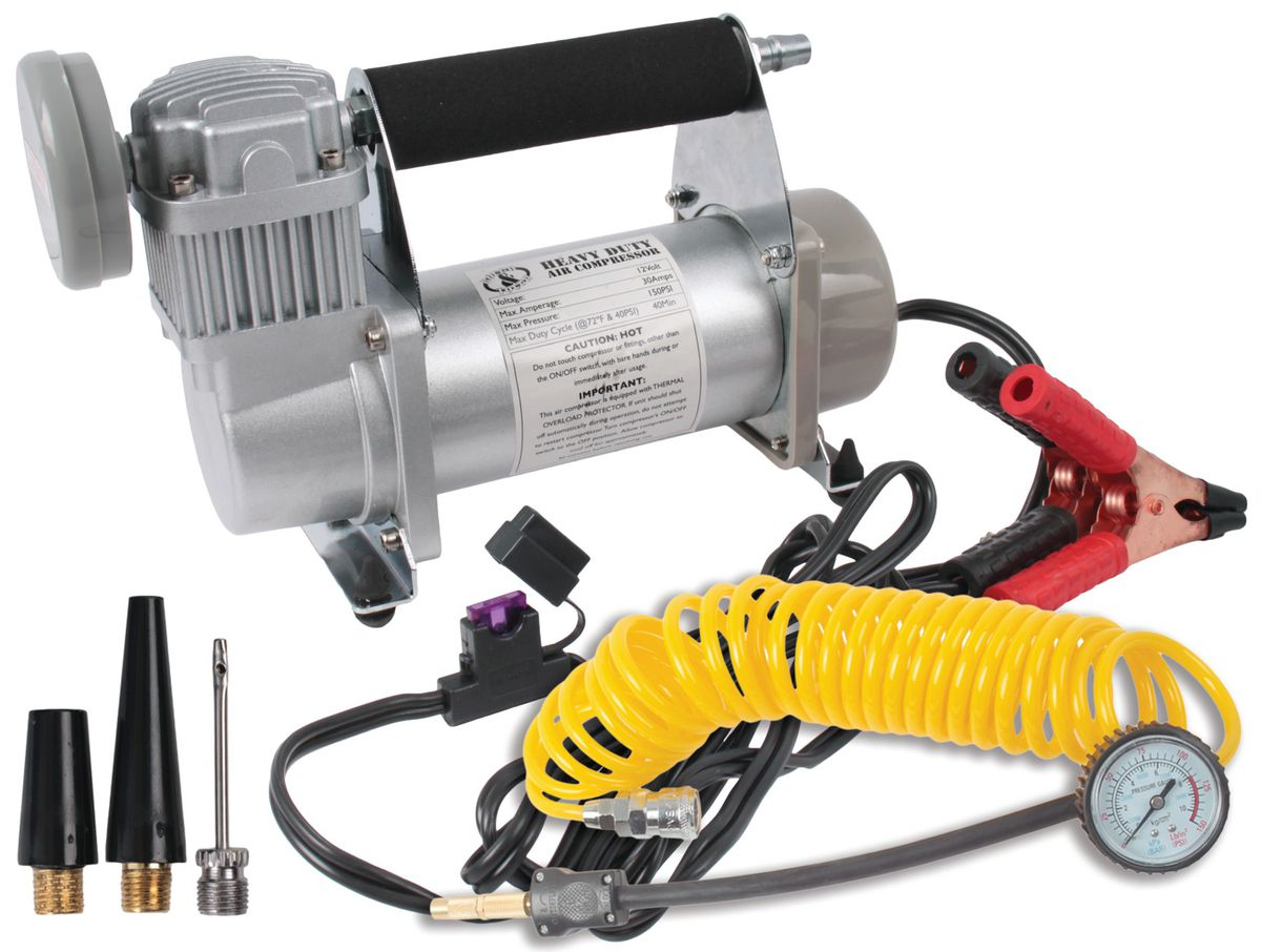 Compressor 12v Heavy Duty Rough & Tough - The Accessory Shop
