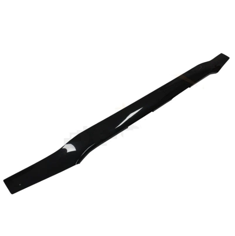 Toyota Landcruiser 79 & 76 Series Bonnet Guard Black with logo Or Clear ...