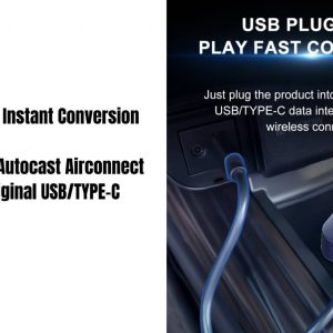 Autocast Air Connect (Carlink) Andriod Auto and Apple Car play wireless ...