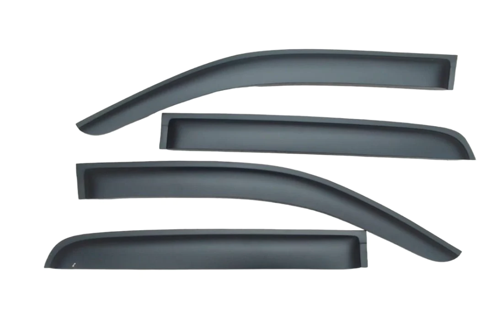 GWM P-Series Double Cab Wind Deflector, Weather Guard Matt Black or ...