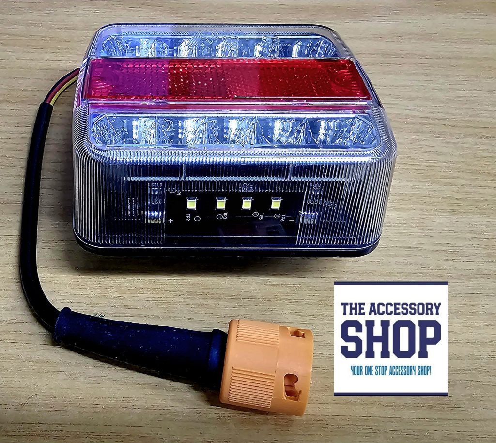 Trailer Lamp Led Universal 12V (left or Right) With plug - The ...