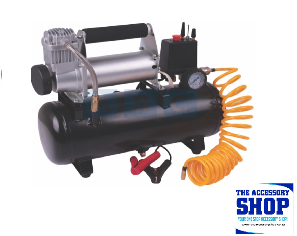 Air Compressor With 8 Liter Tank 12v - The Accessory Shop