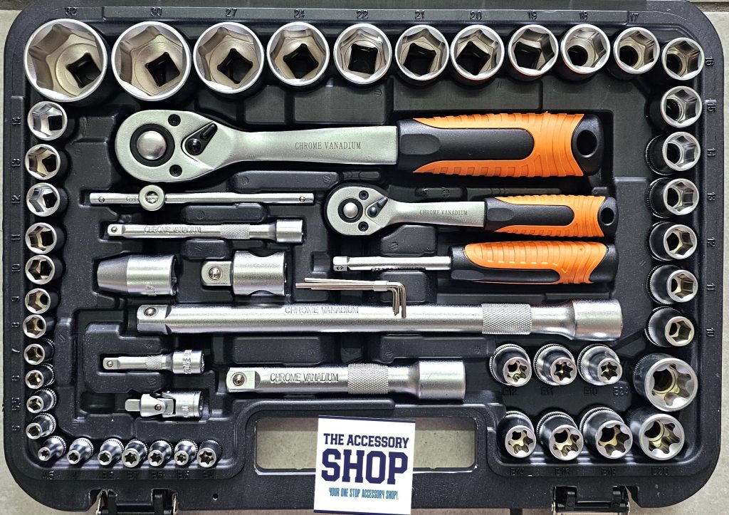 ToolCo 110 piece Driver Socket Tool set - The Accessory Shop