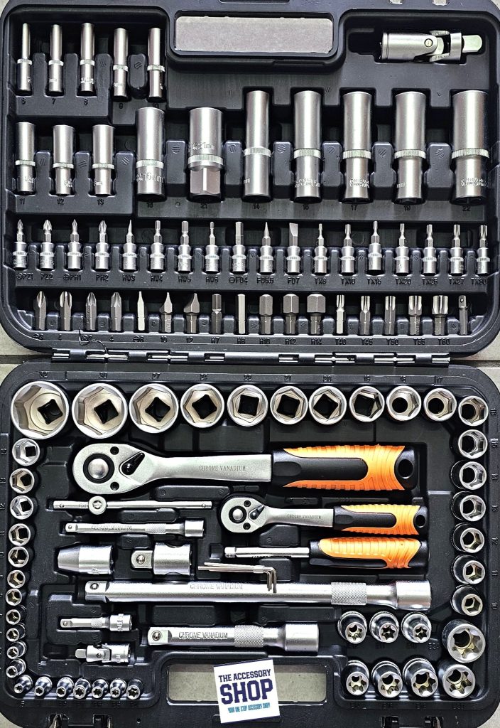 ToolCo 110 piece Driver Socket Tool set - The Accessory Shop
