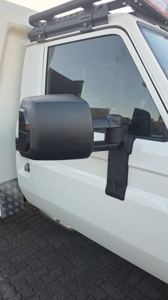 Toyota Landcruiser 70 series Towing Mirrors (Set of 2) Fits 2024 - The ...