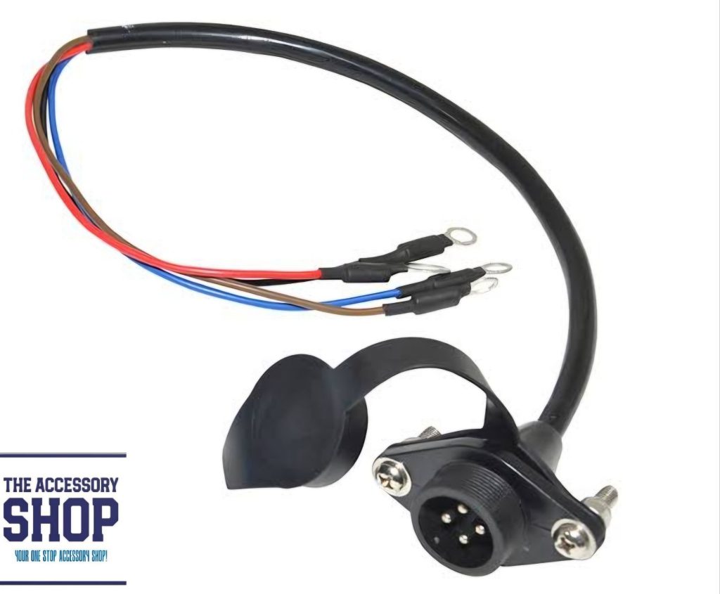 Winch control plug 4 wire - The Accessory Shop