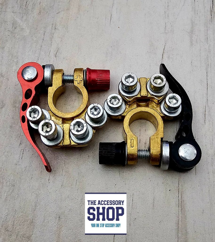 Battery terminals, quick release (Set of 2) - The Accessory Shop