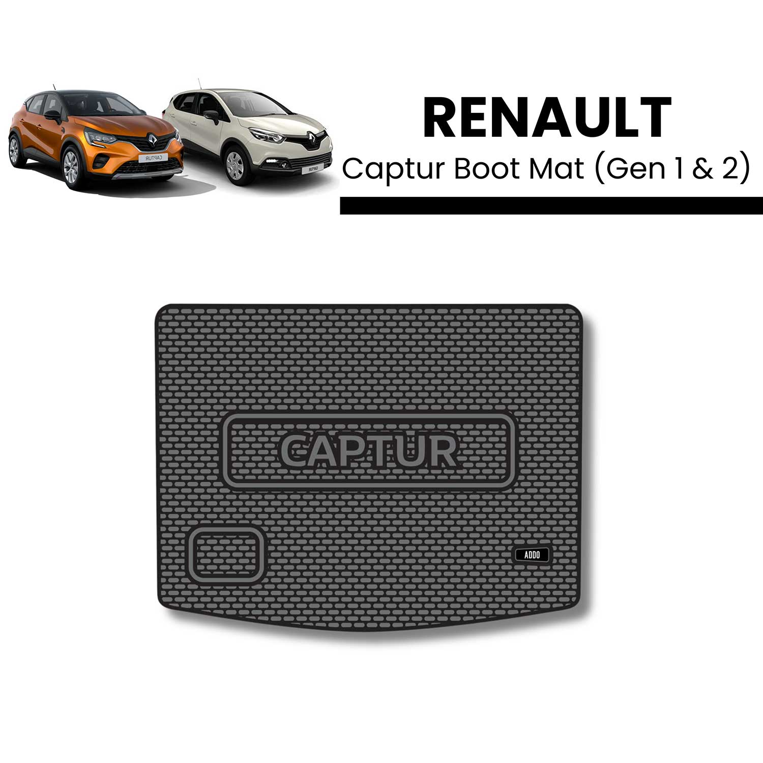 Renault Captur Boot Mat - The Accessory Shop