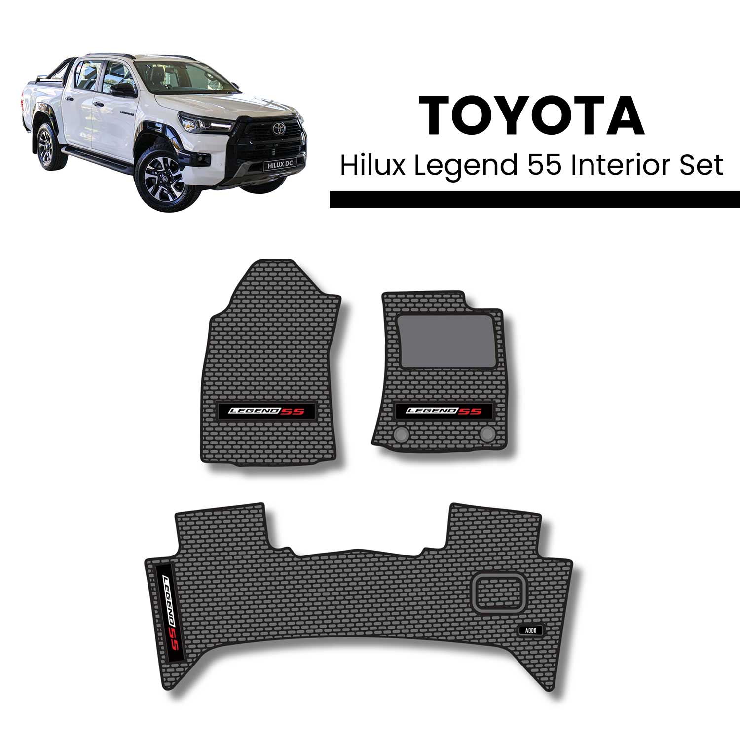Toyota Hilux Legend 55 Interior Set - The Accessory Shop