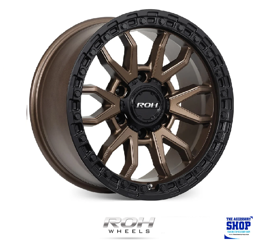 Mag Rims Raid Matt Black Bronze 17X9J-12 5/150 Land Cruiser ROH - The ...